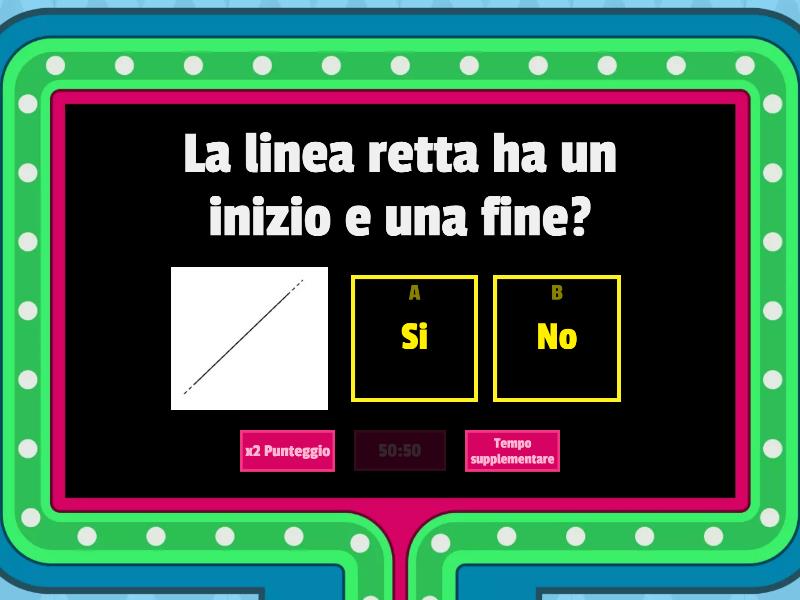 le linee - Gameshow quiz