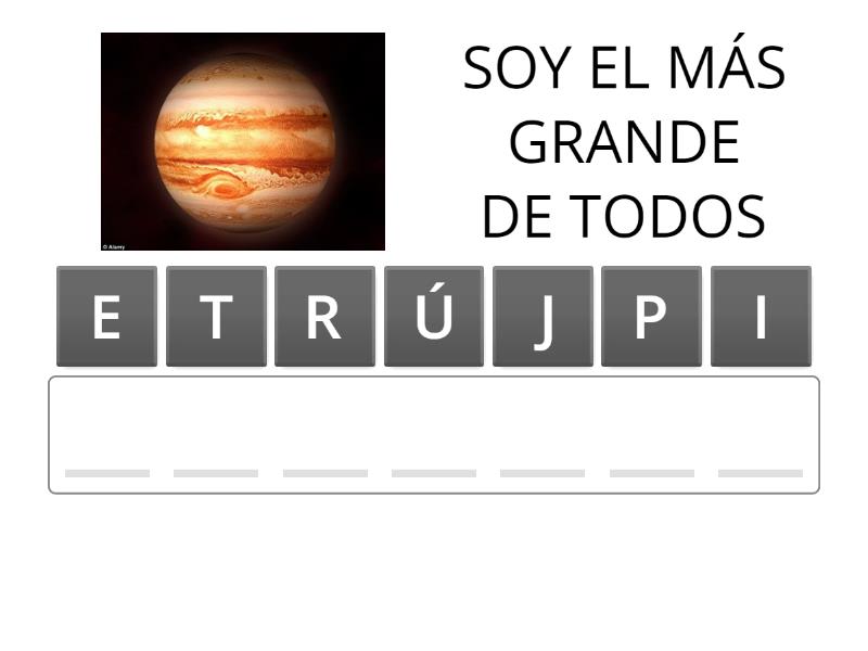 LOS PLANETAS - Anagram