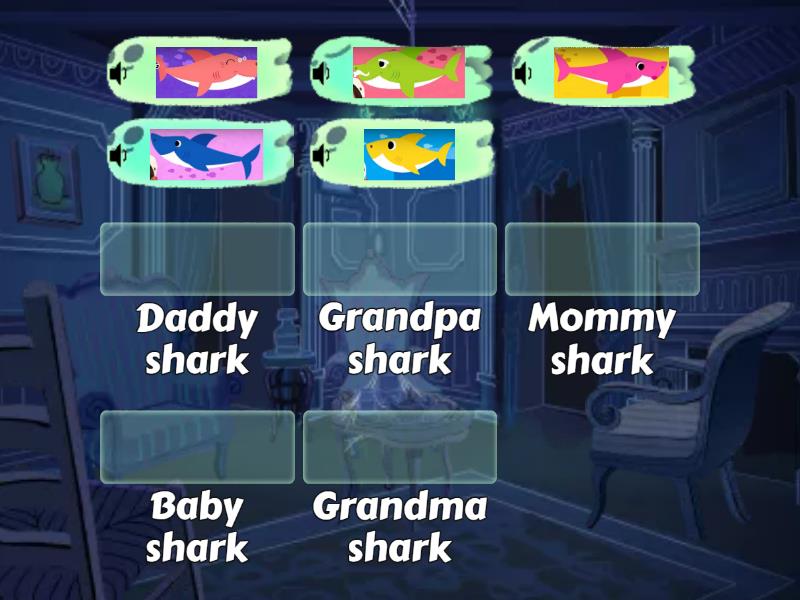 Shark family - Match up