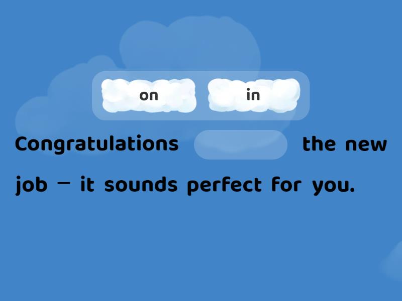 nouns + prepositions B2.1 - Missing word