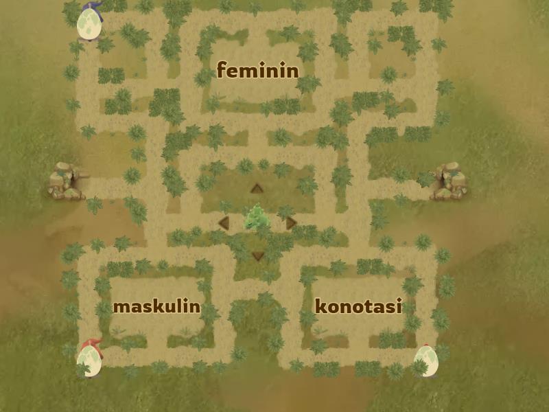 Makna Kata - Maze chase