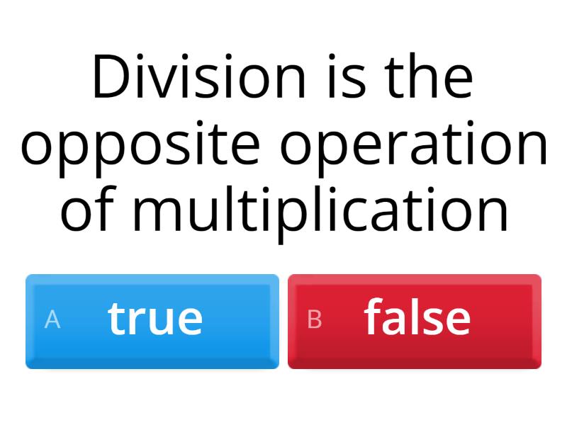 Divisions - Quiz