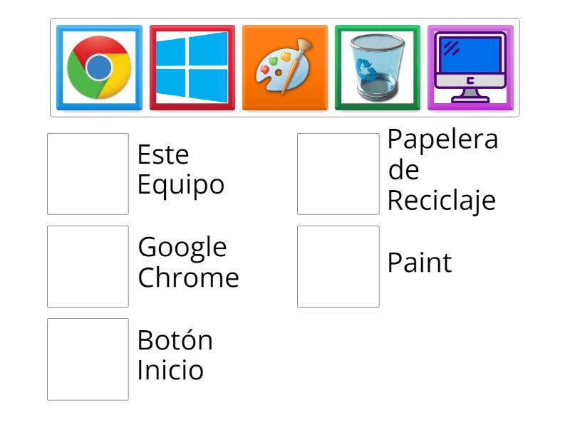 Conociendo los Iconos - Match up
