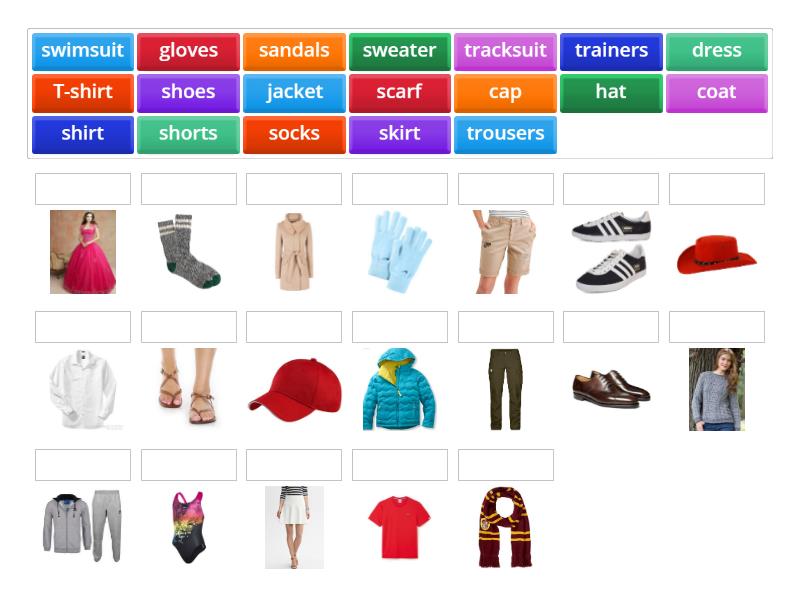 Movers - clothes - Match up