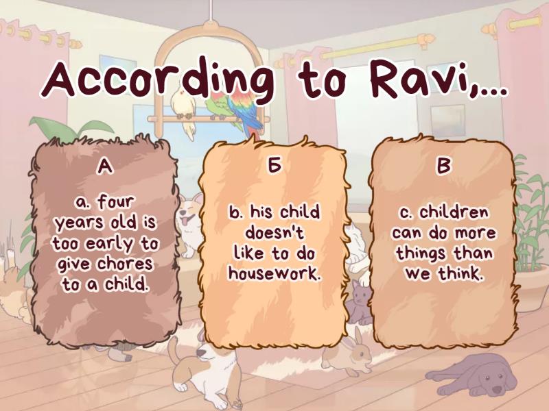 A2 household chores while-watching - Cuestionario