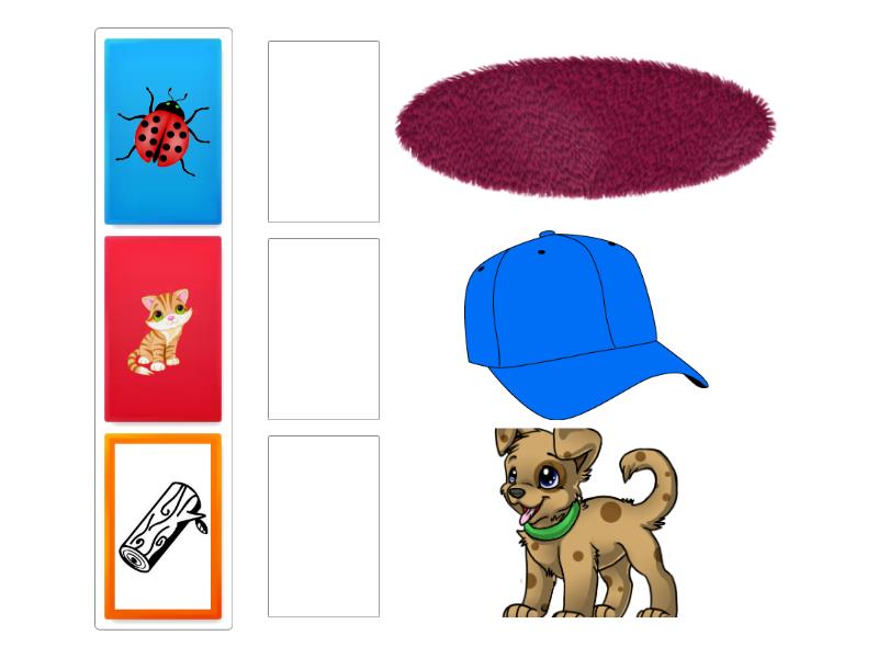 Beginning Rhyming Words - Match up