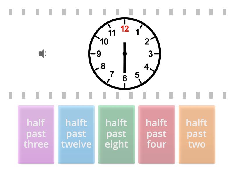 half past - version 2 - Find the match