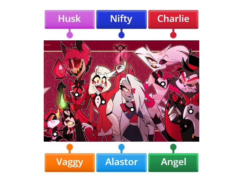 Hazbin Hotel - Labelled diagram