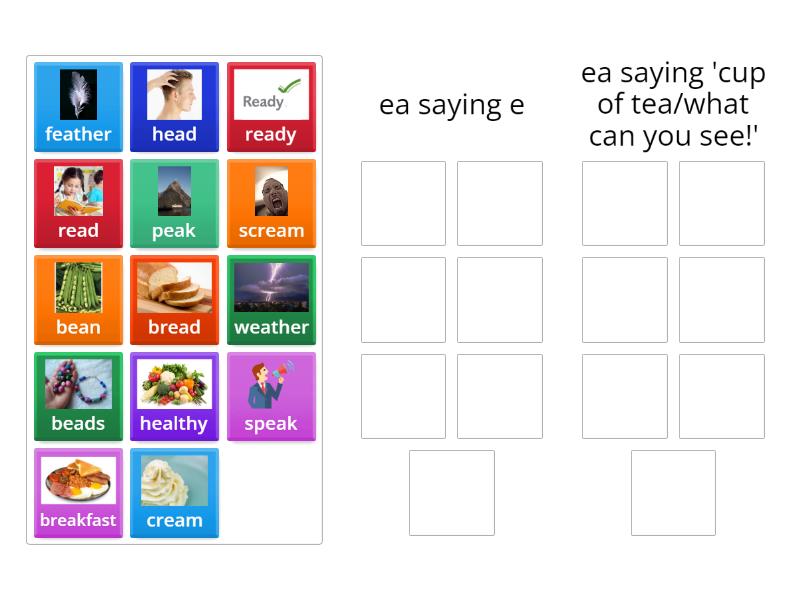 ea saying e - Group sort