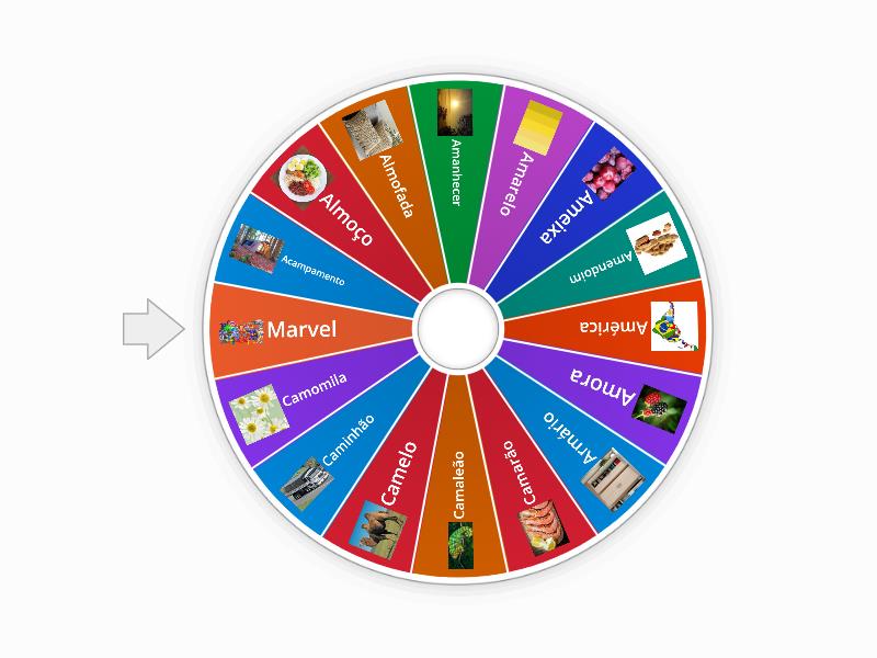 Fonema M Medial - Spin the wheel