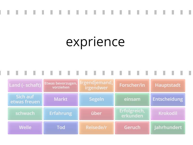 English 3.3a - Find the match