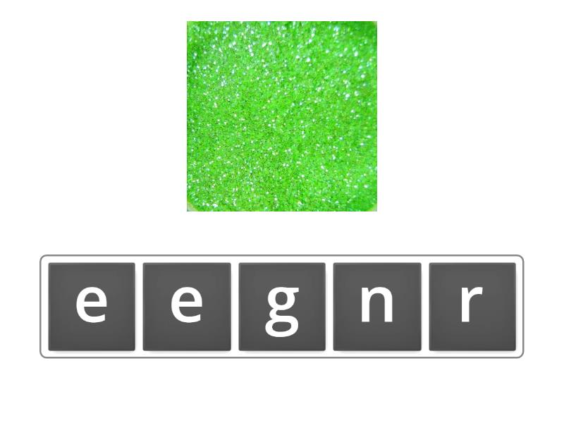 Colors - Anagram