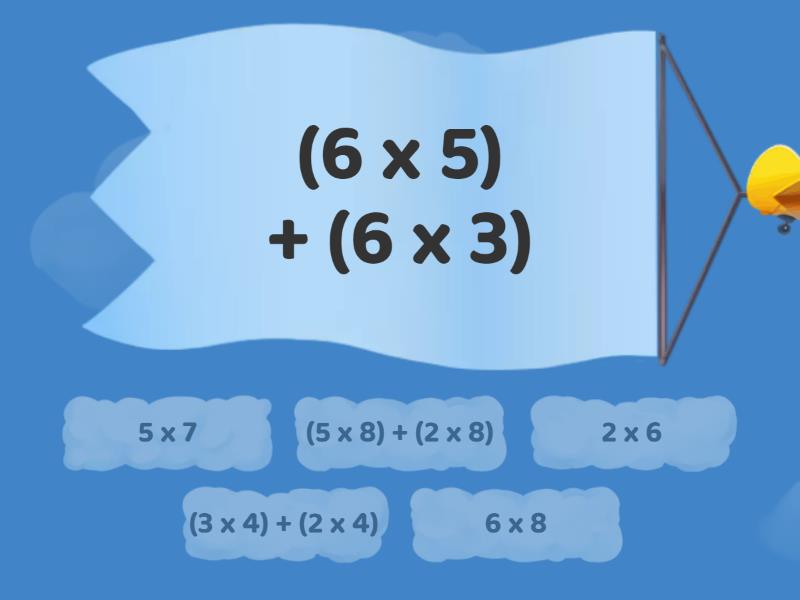 Distributive Property - Find the match