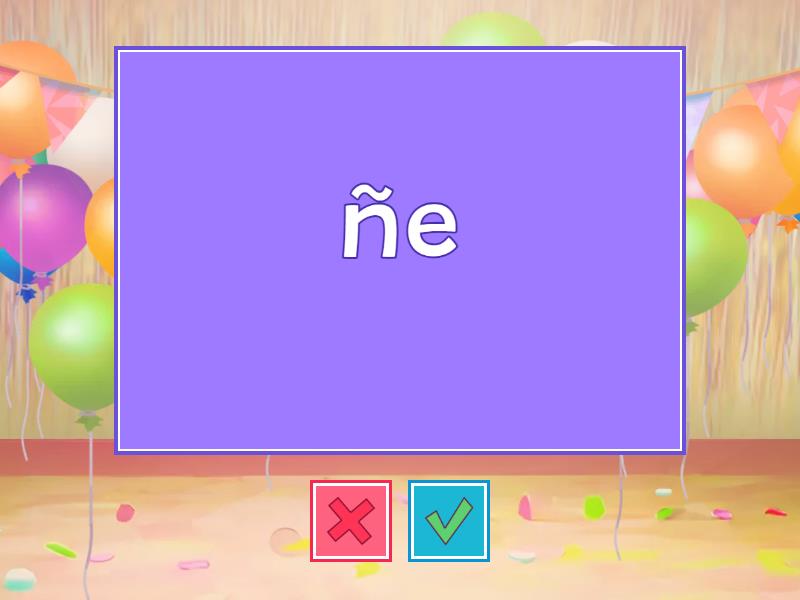 Silabas con e - Flash cards