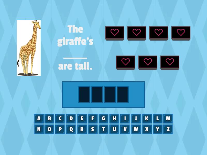 4A: Vocabulary - Hangman