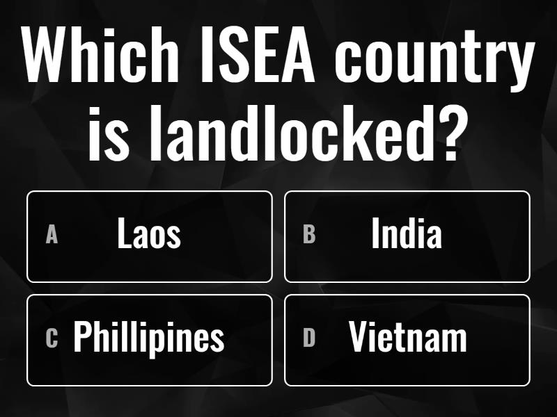 ISEA - Quiz