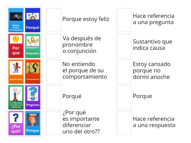 Significado - Match up
