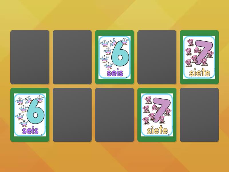 juego de memoria - Matching pairs