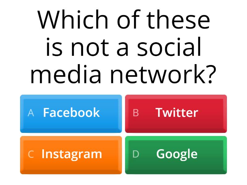 Using social media - Quiz