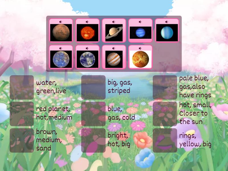 planets - Une las parejas