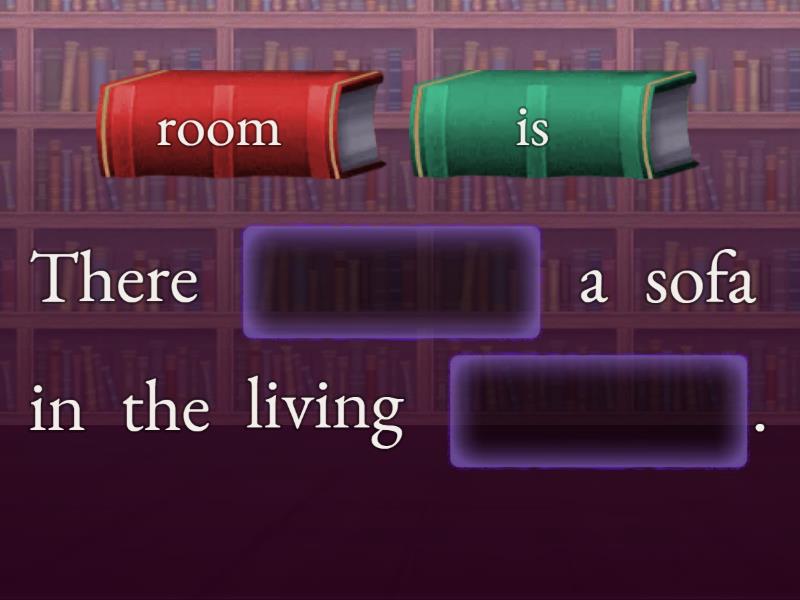 There is\ There are - Missing word - Complete the sentence