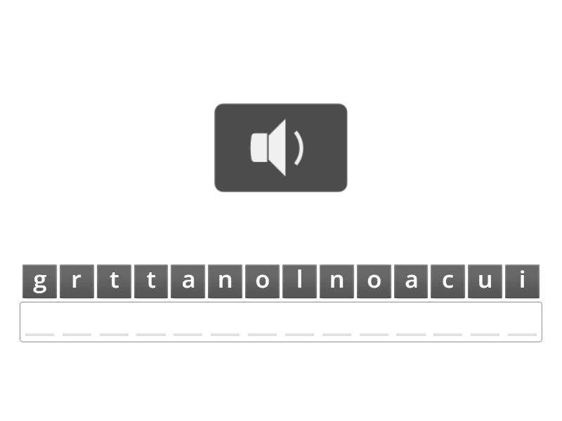 Unit4 words - Anagram