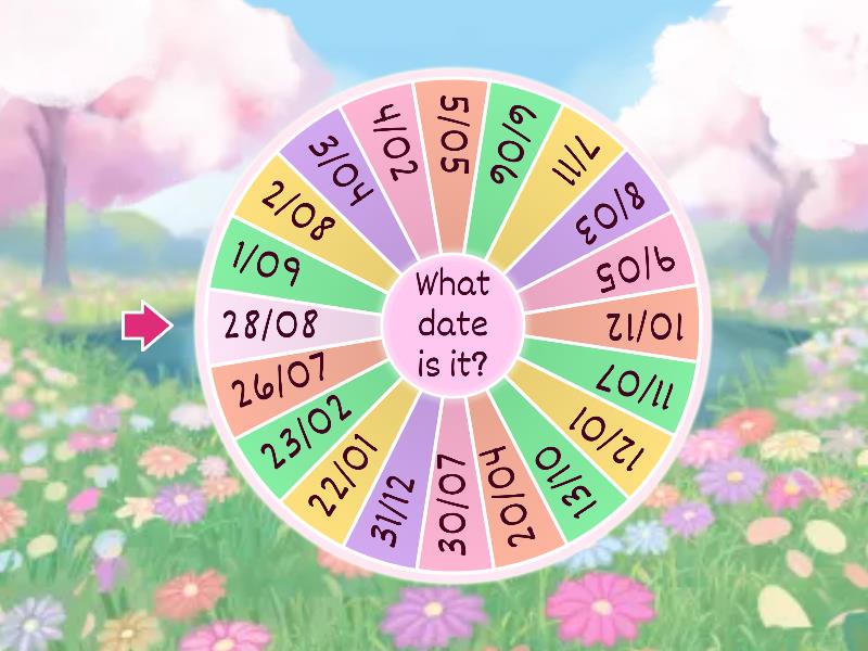 Dates - Spin the wheel