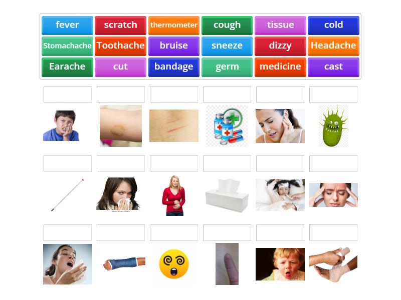 match vocab - Match up
