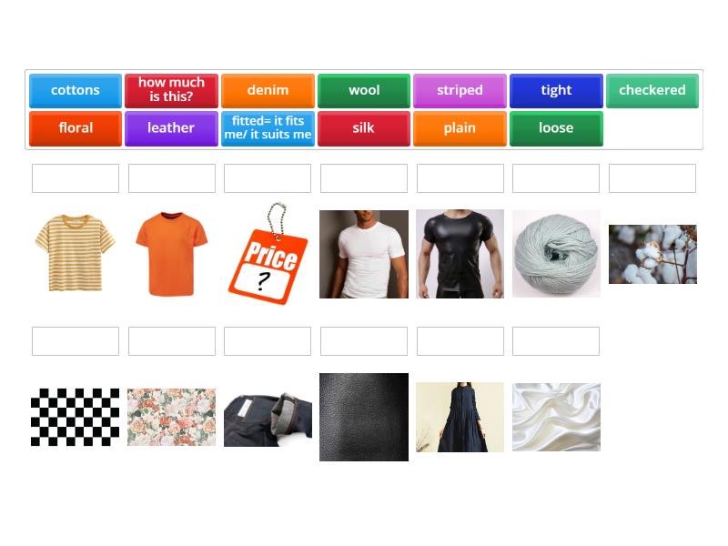 clothes - Match up