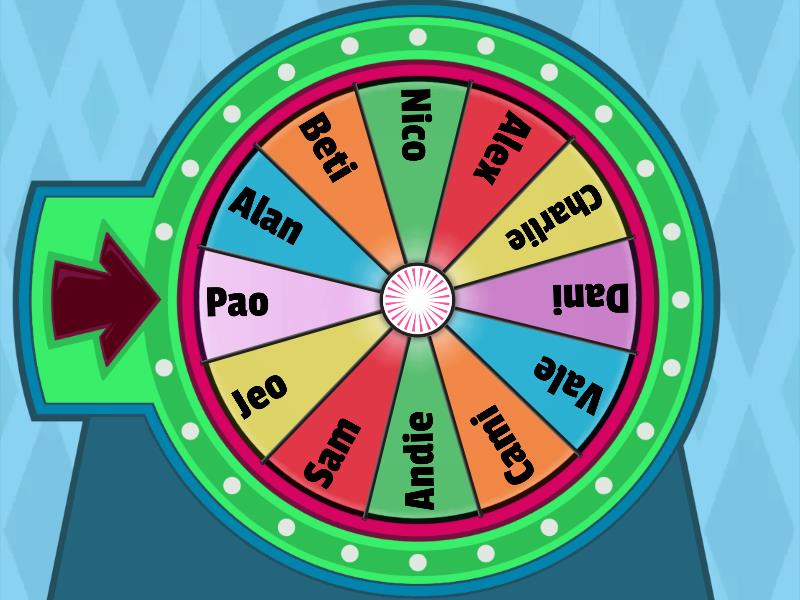 Actividad academica - Random wheel