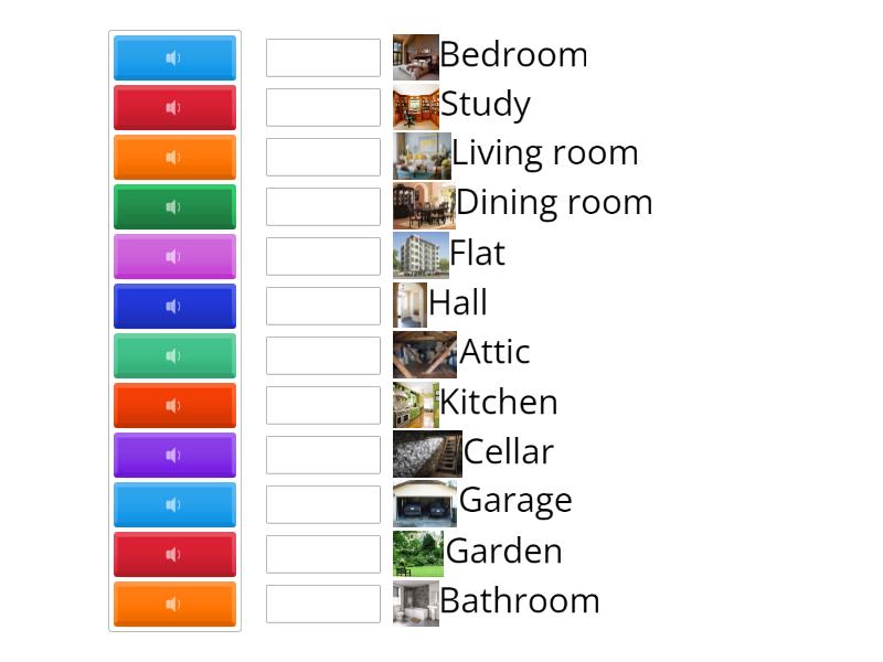 Listening La maison - Match up