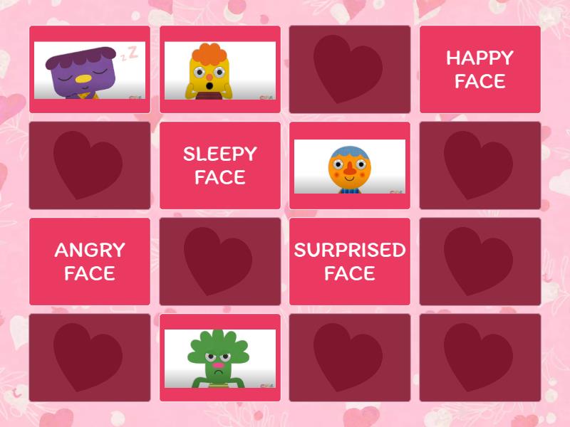 EMOTIONS AND FEELINGS - Matching pairs