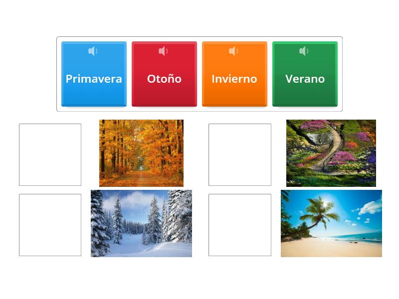 Las estaciones - Match up