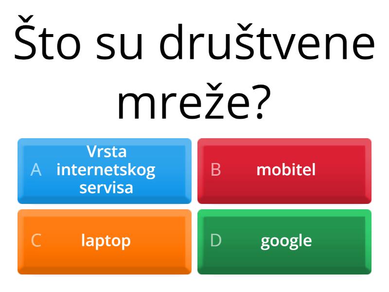 INFORMATIKA KVIZ - Quiz