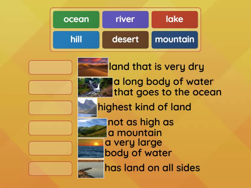 Land and Water - Match up