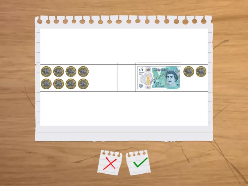Comparing Money-Use the correct symbol ( or =) to compare - Flash cards