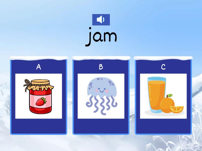 Letter j - Quiz