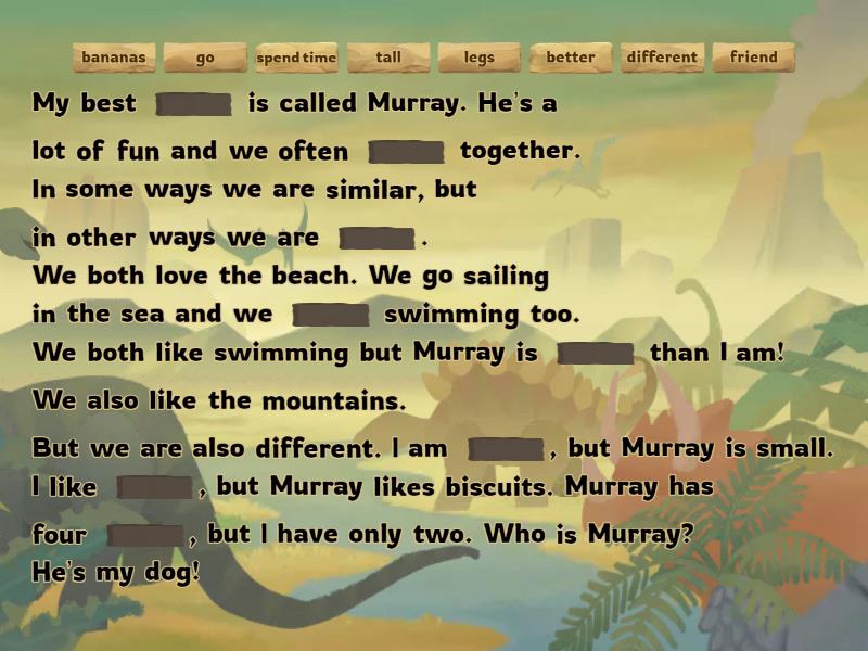 GG 2 Unit 4.6 SB writing - Complete the sentence