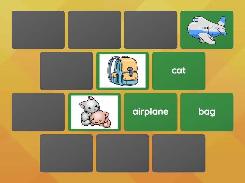 quiz game - Matching pairs