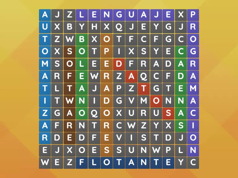 Palabras Fundamentales de Python - Sopa de letras