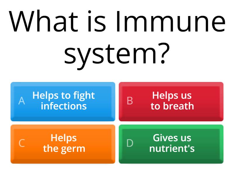 Immune System - Quiz