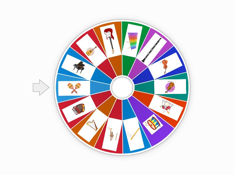 5. LES INSTRUMENTS DE MUSIQUE - Spin the wheel