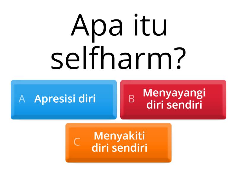 Self Harm - Quiz