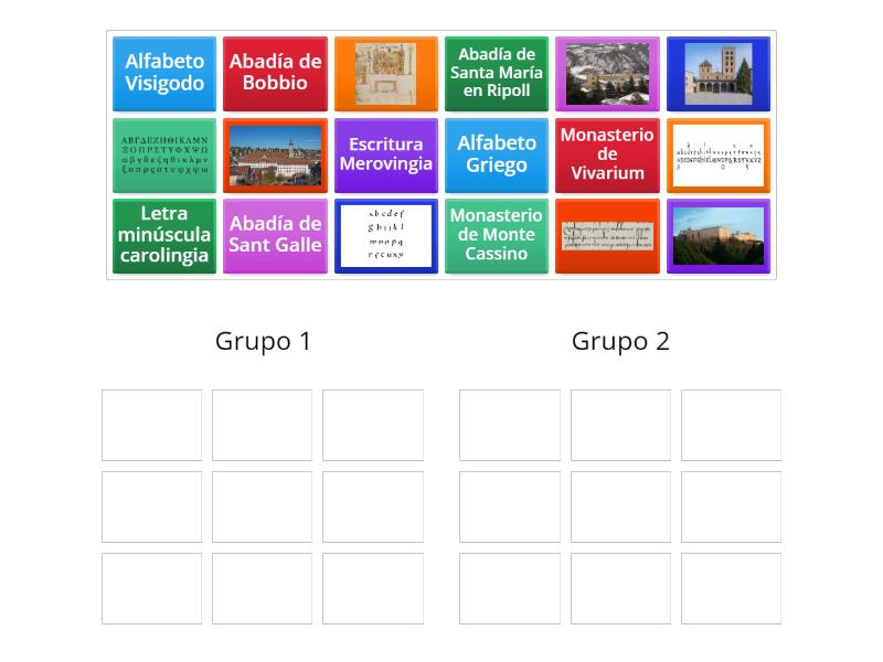 Grupos - Group sort
