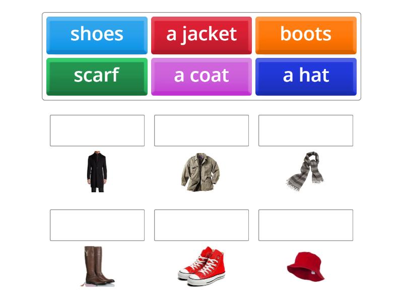 E&F2 Unit 5 clothes (4) - Match up