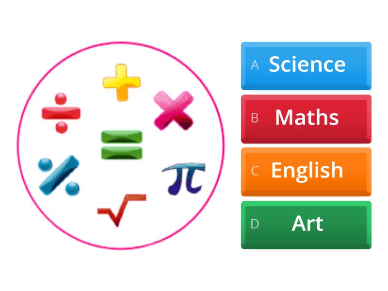 School Subjects - Quiz