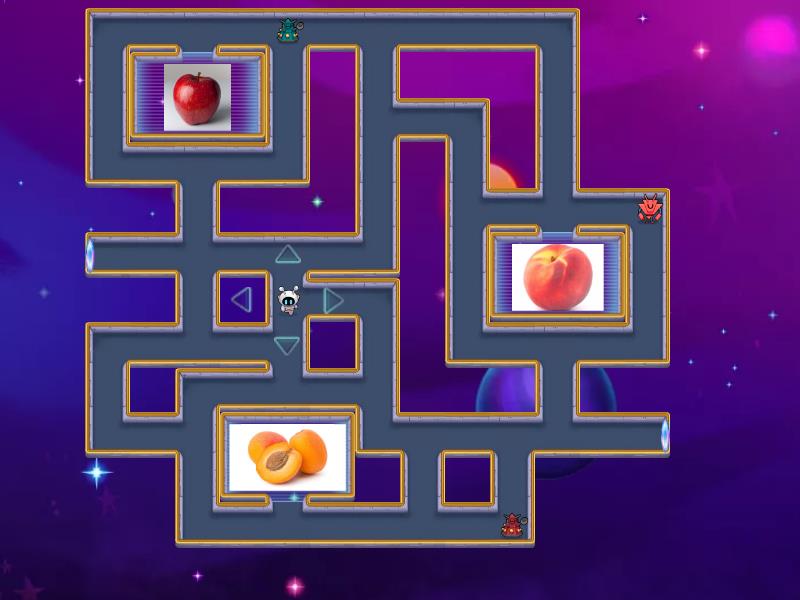 Fruits - Maze chase