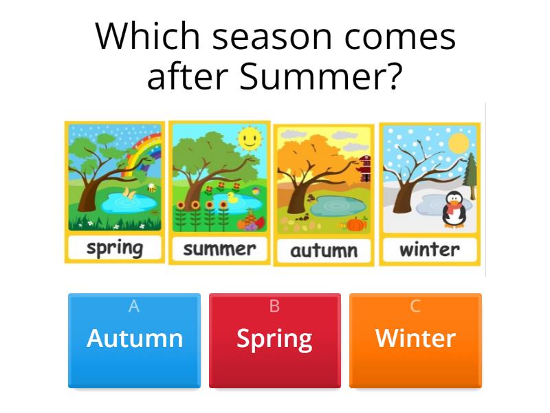 Seasons - Quiz