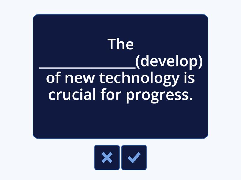 9.1 vocabulary (word formation) - Flash cards