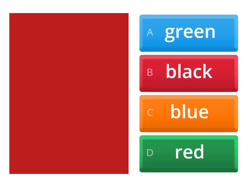 Colors - Quiz